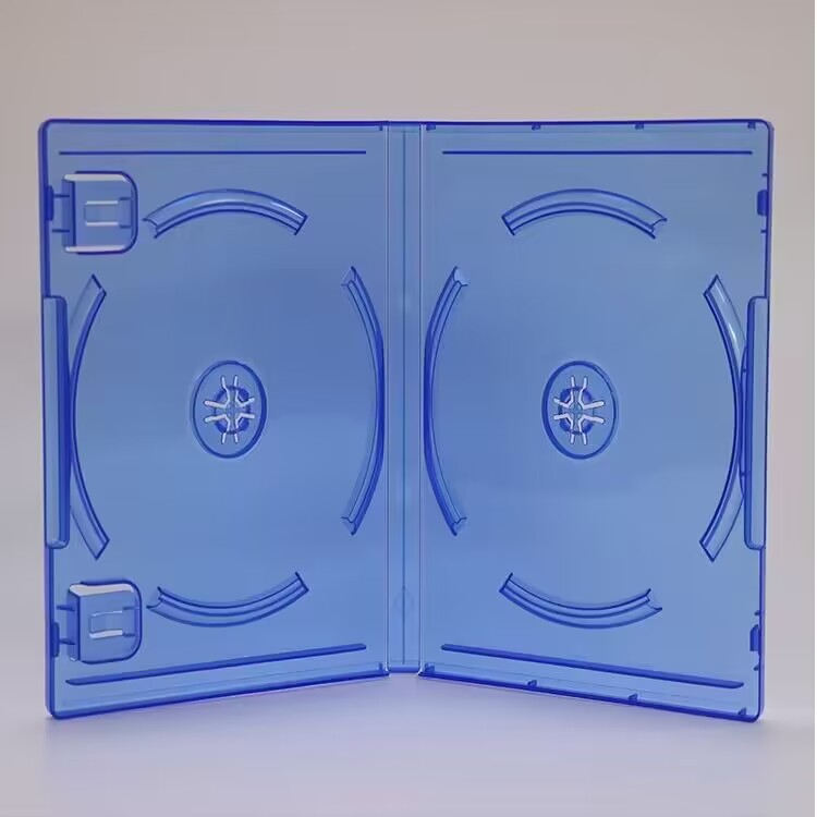 Replacement Case For PS4 PS5 PS3 Game Double Disc Spare Blue Game Blu ...
