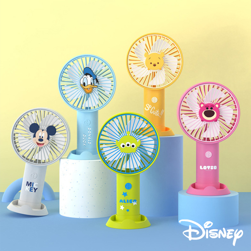 Disney JS-0108 Mini Handheld Fan Bracket 2-in-1 Lotso Mickey Donald ...