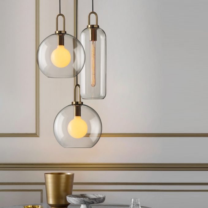 Nordic Modern Minimalist Restaurant Industrial Wind Chandelier Designer ...