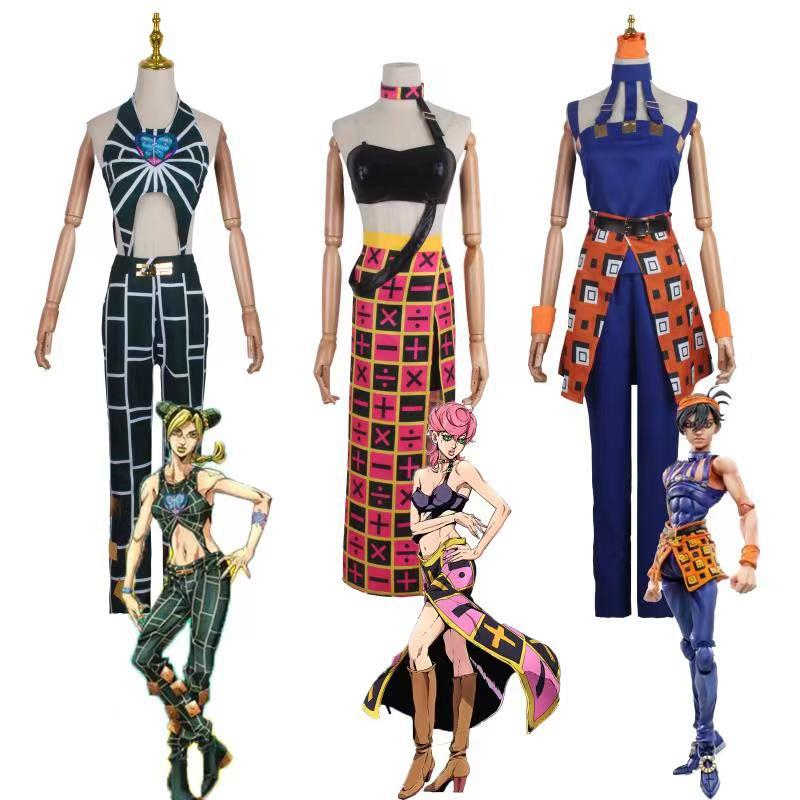 Jingyue JoJo's Bizarre Adventure Impact Jolyne-Kujo Narancia Ghirga ...