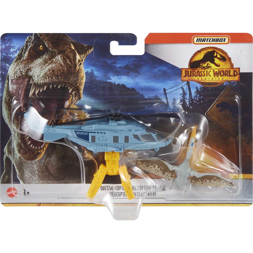 Matchbox Jurassic World Dino Transporters, 1 Vehicle & 1-2 Mini ...