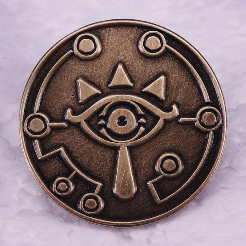 Zeldas Breath of the Wild EYE Enamel Pin Game Badge Coin Brooch ...