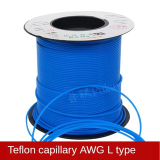 5 Colors 8L~18L Teflon Tube AWG L Type 150V High Temperature Resistance Good Insulation PTFE ...