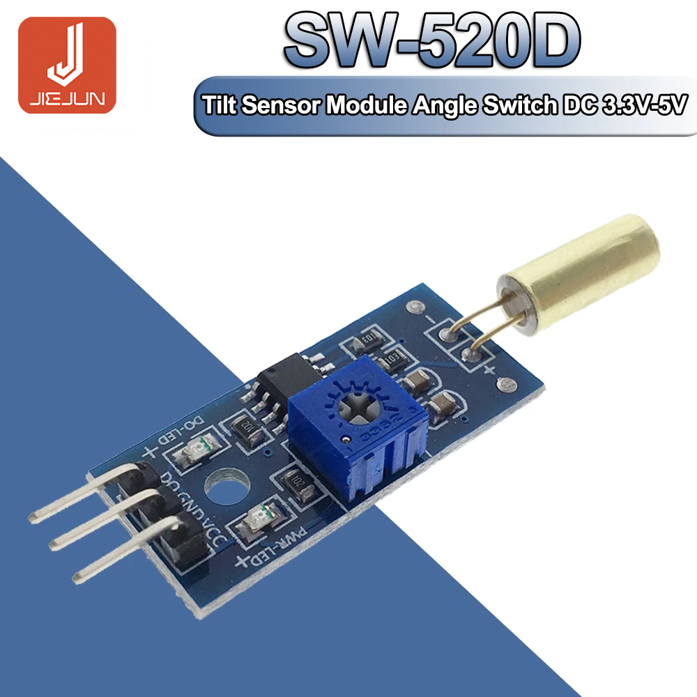 Tilt Sensor Module Switch Sw 520d Angle Vibration Microcontroller Electronic Building Blocks