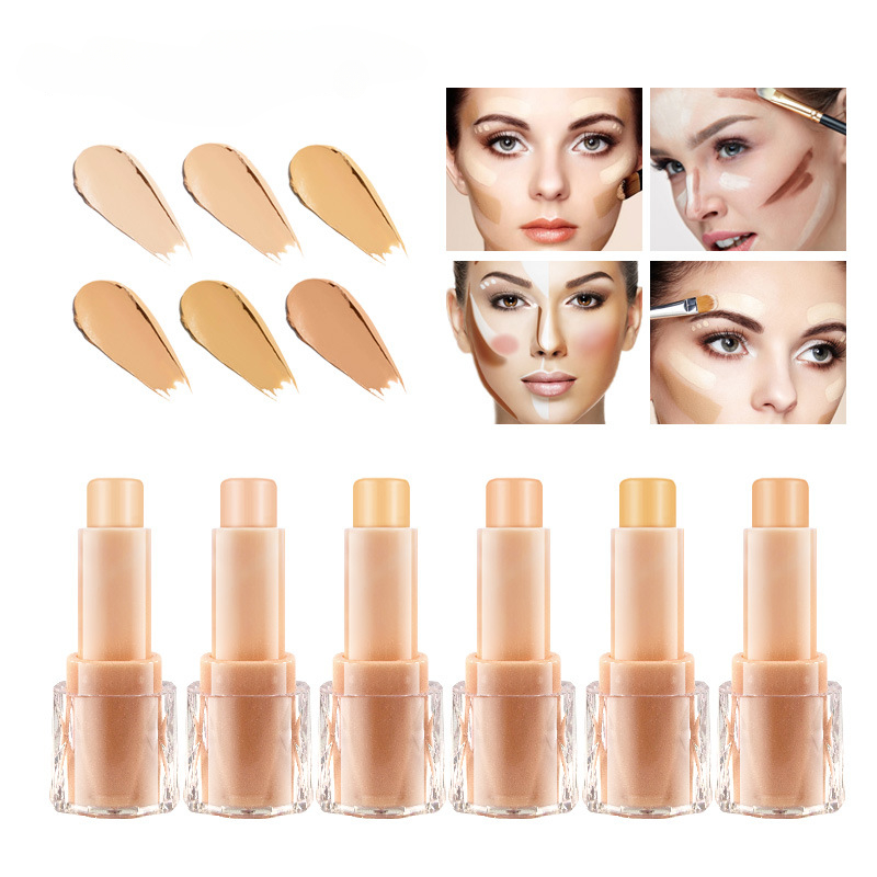6 Colors Concealer Contouring Stick Highlight Repair Bar Nasal Shadow ...