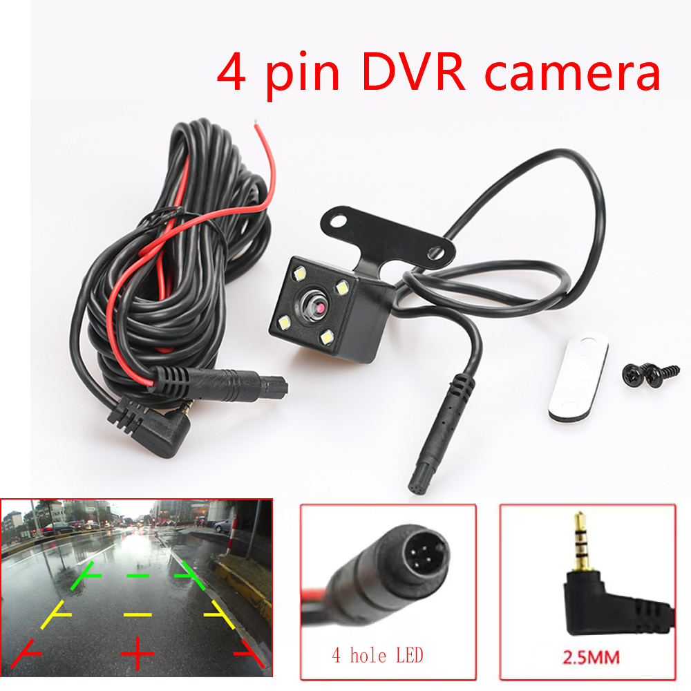 4Pin Rear View Backup Camera for Car DVR Camcorder Recorder | Shopee ...