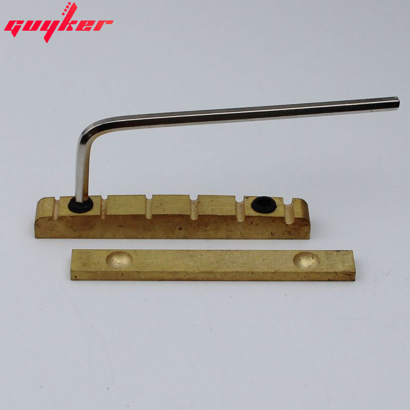 Adjustable Bell Brass Nut Guitar Brass Bridge Nut Split Regulation Nut ...