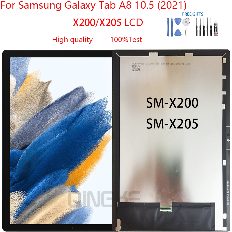 For Samsung Galaxy Tab A8 10.5 (2021)/X200/X205 LCD Display Touch ...