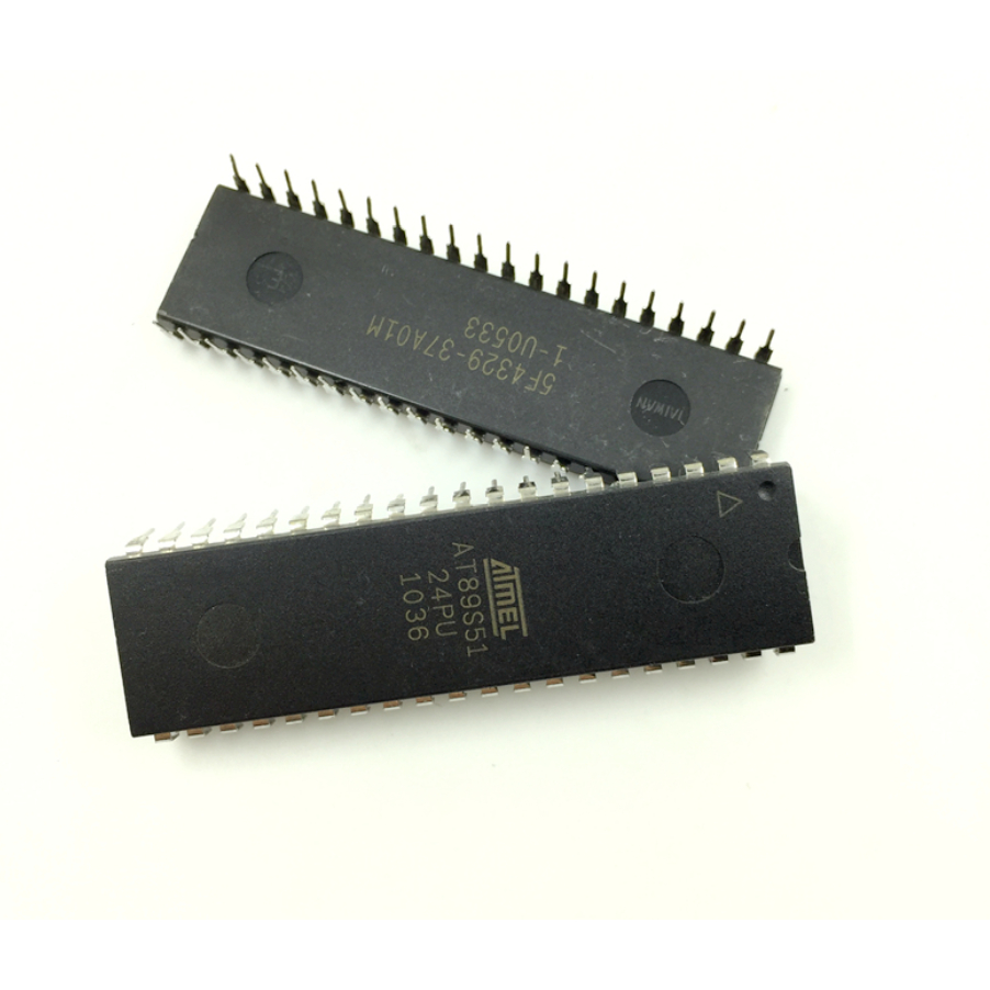 Brand New Original Imported AT89S51-24PU AT89S51 In-Line DIP-40 8-Bit Microcontroller Chip ...