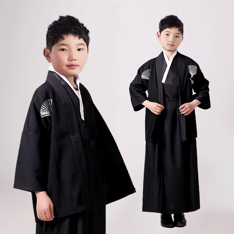 Japan Sumo anime Japanese Samurai for Kids Kimono Boys Haori Carnival ...