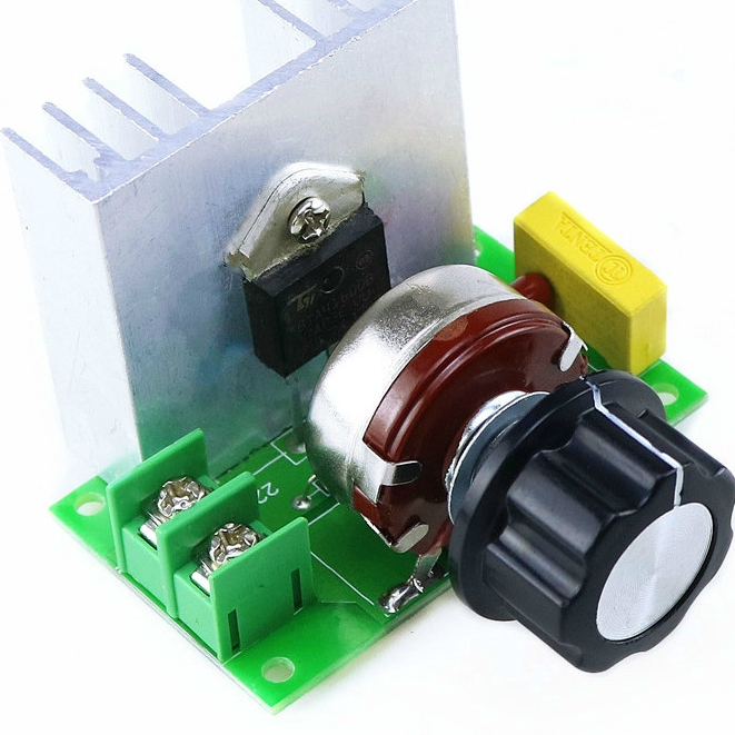 AC 220V 4000W High Power SCR Electronic Voltage Regulator Motor Speed ...
