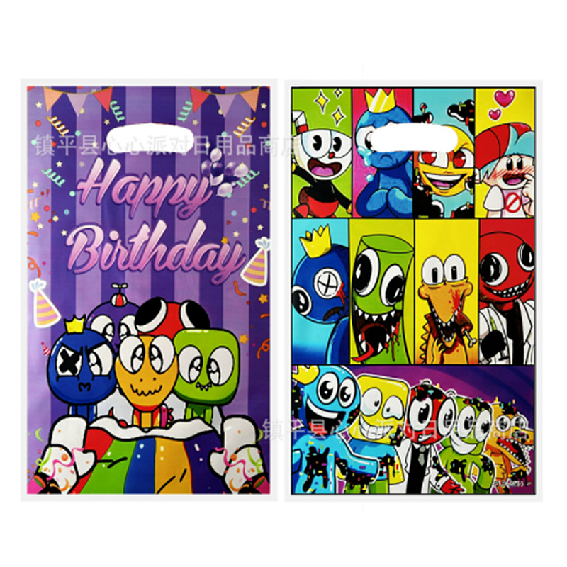 10pc/30pc Roblox Rainbow Friends Double-sided gift bags loot bags Theme ...