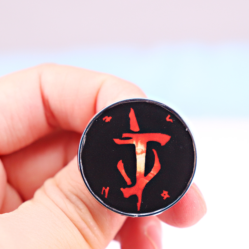 Mark Of The Doom Slayer Enamel Pin Game badge jewelry | Shopee Philippines