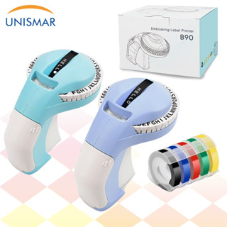 B90 Handheld Embossing Label Maker / Embossing 3D Label Tape 9mm x 3m ...