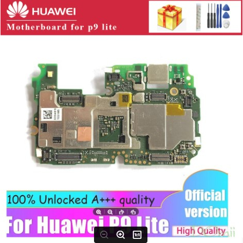 100% Unlocked Original For Huawei P9 Lite Motherboard 16GB For Huawei ...