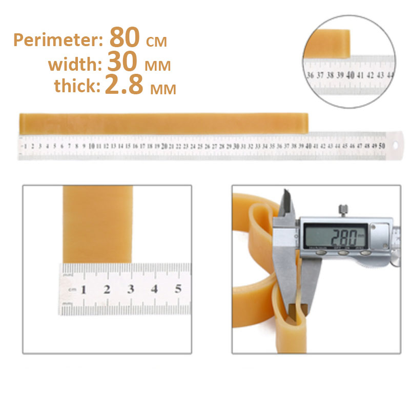Perimeter 800/1000mm Width 10-30mm Latex Rubber Band High Quanlity ...