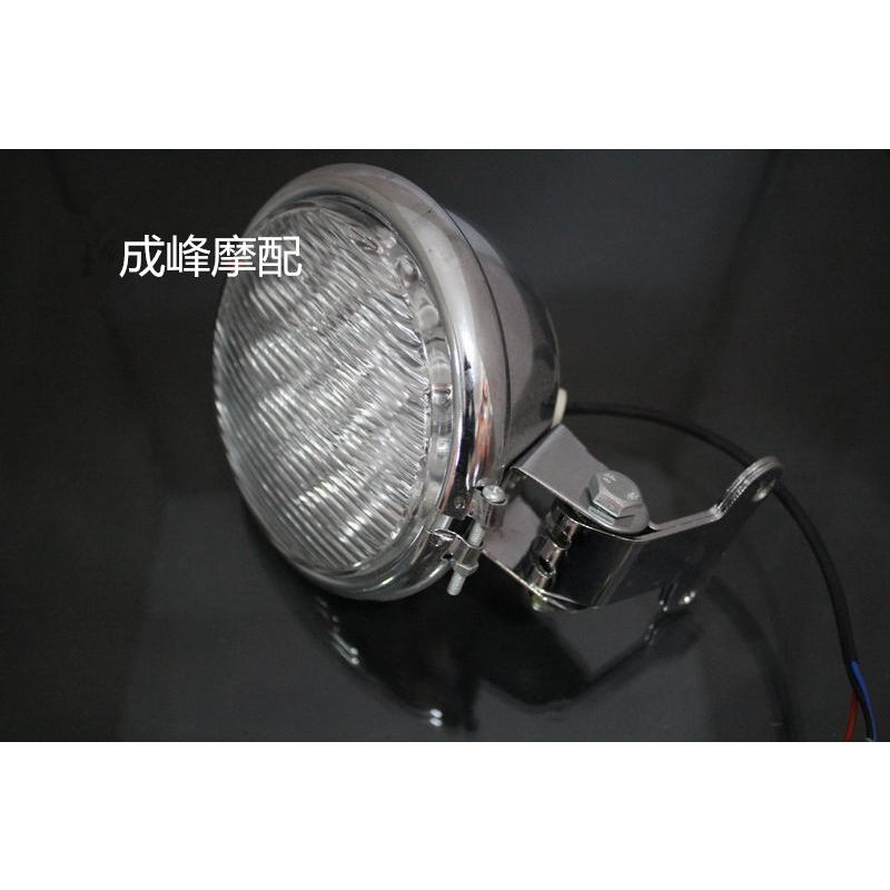 Motorcycle cruiser modified LED headlight headlight headlight metal LED ...