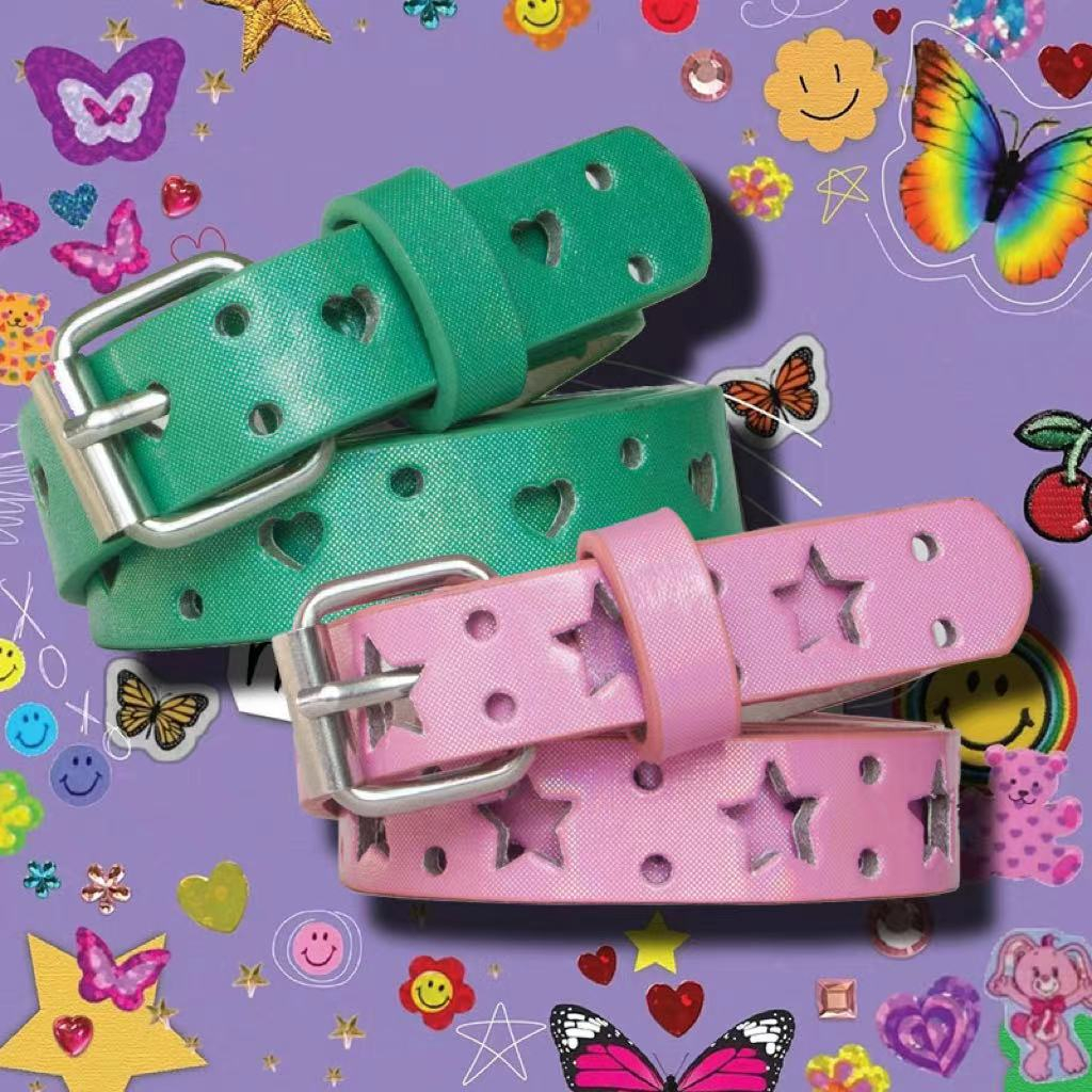 Harajuku Girl decora Candy Color y2k Millennium Hot Five-Pointed Star ...