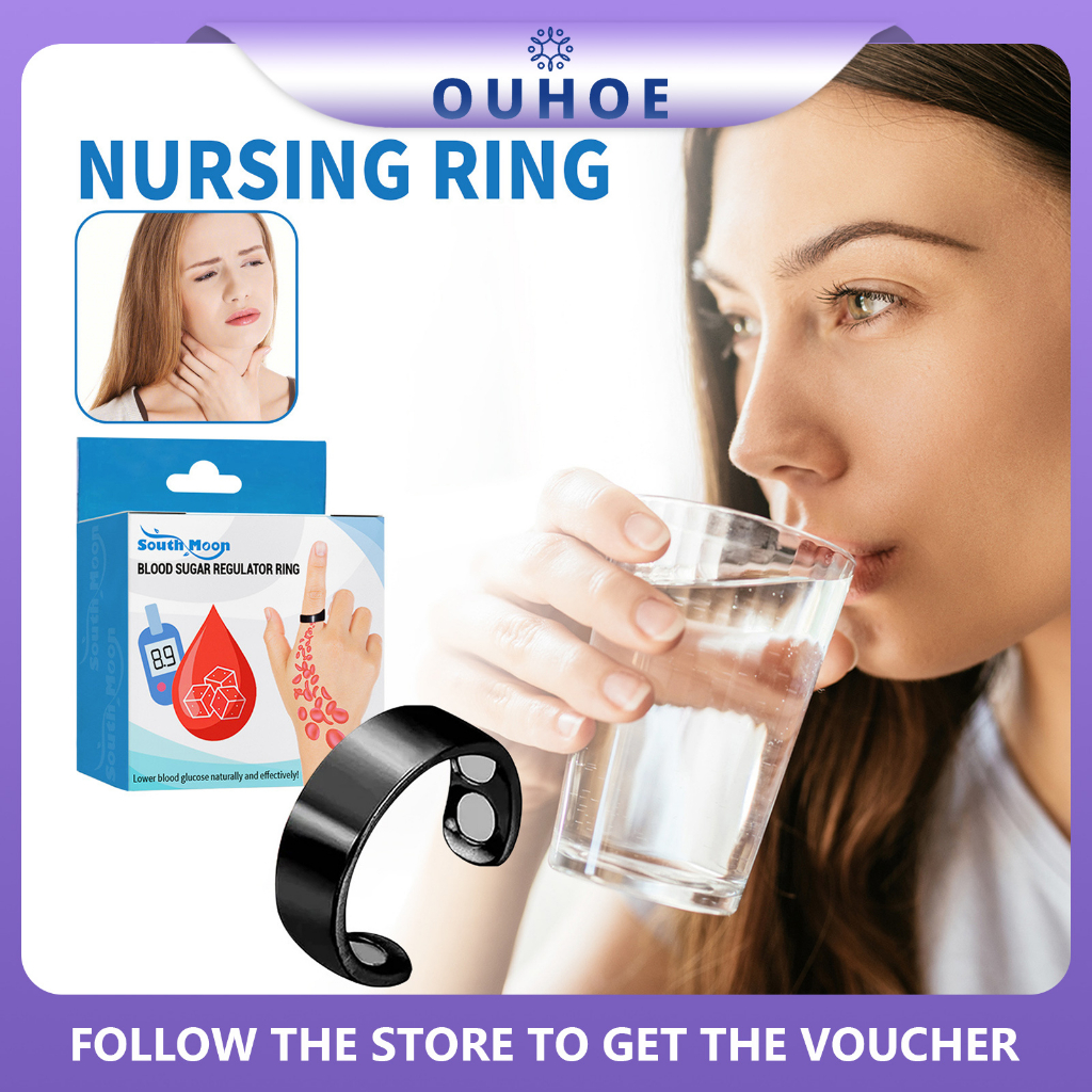 Reduce Blood Sugar Control Ring Relieve Diabetes Blurred Vision Fatigue ...