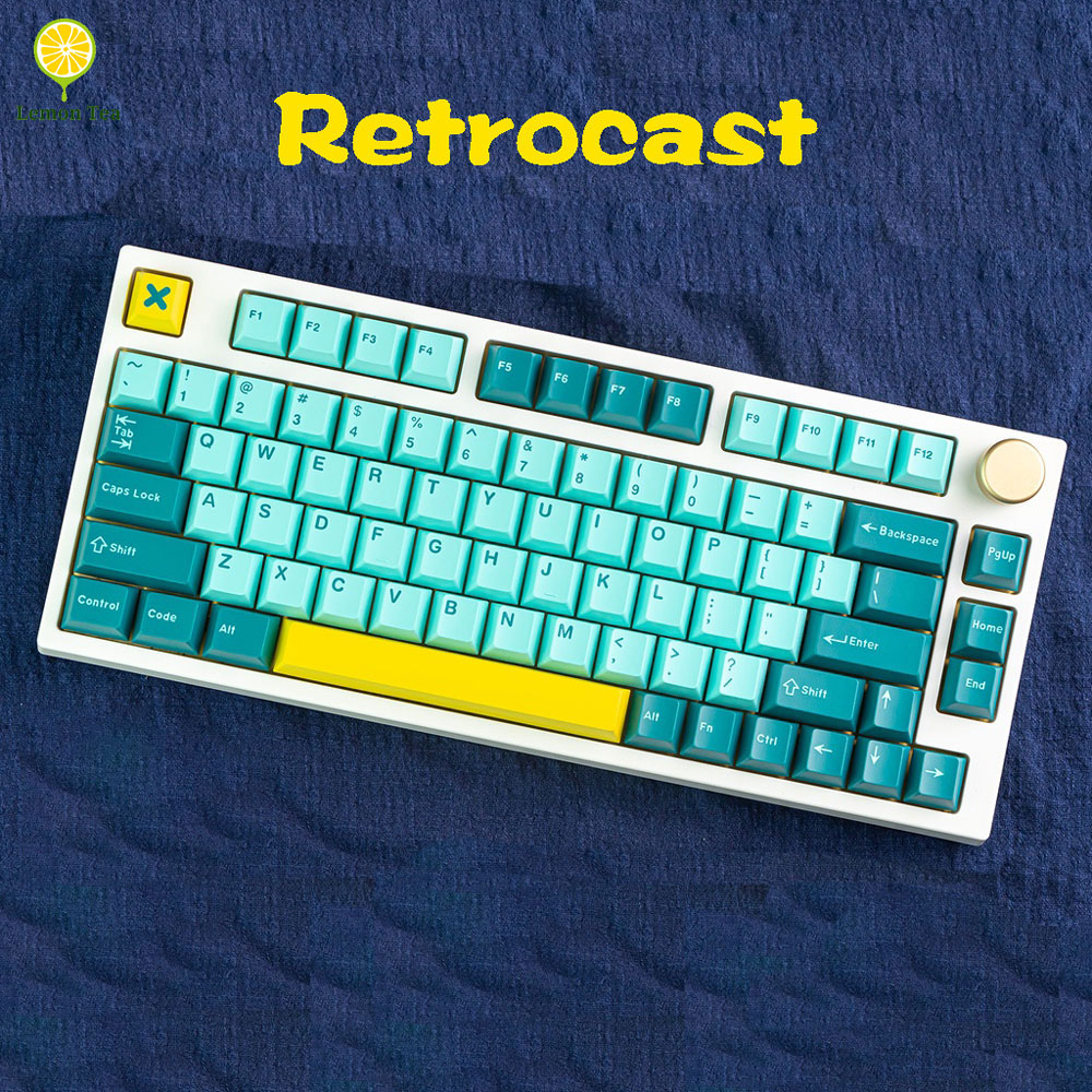 [In stock] GMK Retrocast Keycaps cherry profile Double Shot ABS ...