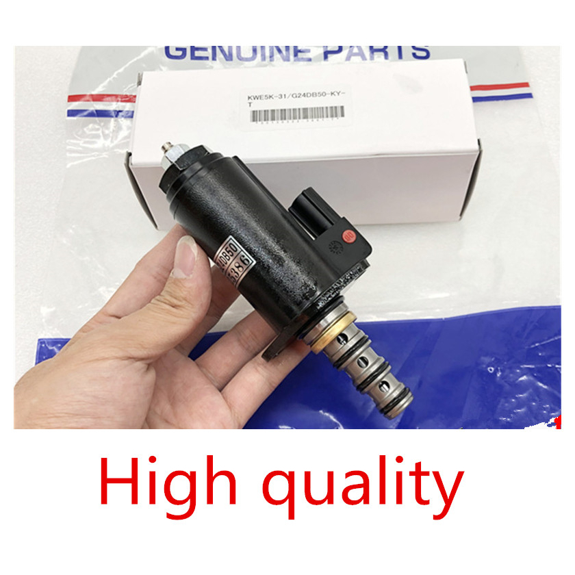 Excavator Accessories SK200-6 Lifter Hydraulic Pump Solenoid Valve ...