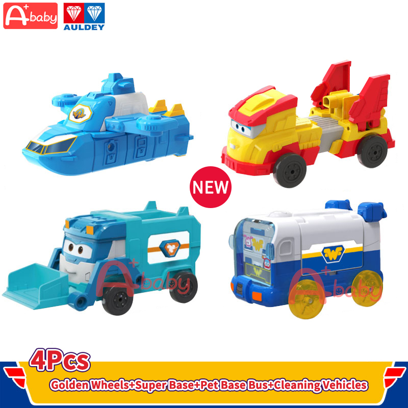 [A+baby] New Super Wings Super Base/Pet Bus Superwing Submarine/Fire ...