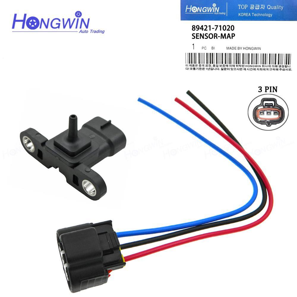 MAP Turbine Pressure Sensor 89421-71020 For Toyota Hilux KUN26R 3.0L ...