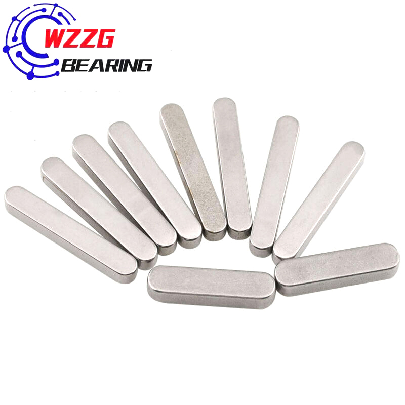 WZZG Flat Key M3 M4 M5 Round Parallel Keys Pin A Type Square Material ...