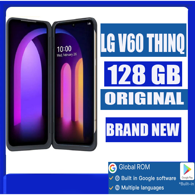 Dual Screen LG V60 Thinq 8GB RAM 128GB ROM 64MP Triple Camera 1 SIM ...