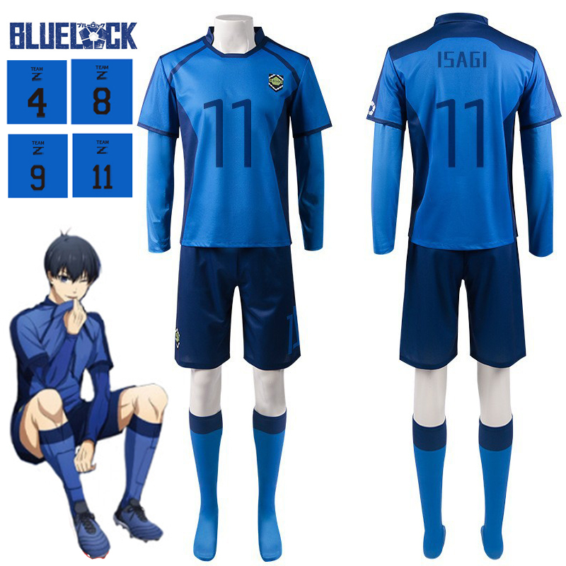 Blue Lock Anime Cosplay Costume Wig Isagi Bachira Chigiri Nagi Rin Sae ...
