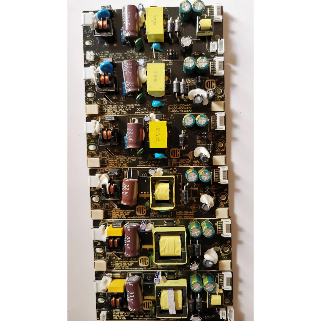 1pc Newly assembled small LCD TV power board DC-706 DC-707 DC-708 ...