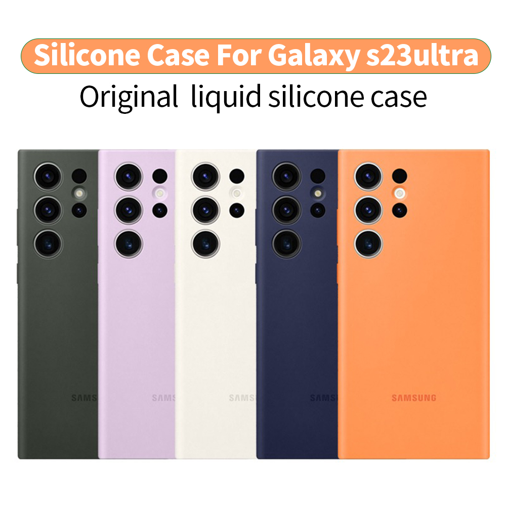 Original liquid silicone mobile phone case For Samsung Galaxy S23Ultra ...