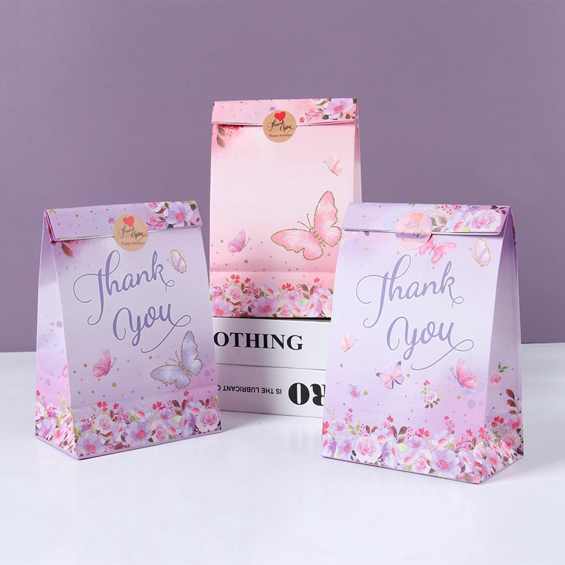 Butterfly Favors Gift Bag butterfly theme Birthday Party Supplies Pink ...
