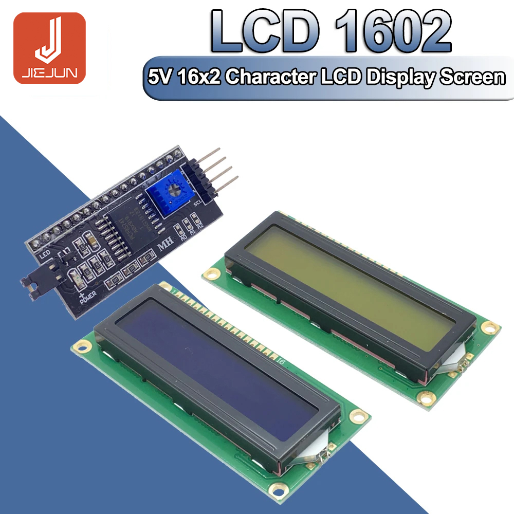 LCD1602 PCF8574T PCF8574 IIC/I2C / Interface 16x2 Character LCD Display ... LCD1602 PCF8574T PCF8574 IIC/I2C / Interface 16x2 Character LCD Display ...
