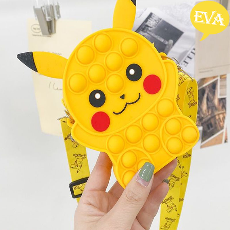 Pop Fidget Backpack for Girls with Pop It , Pop It Purse Set - Fidget ...