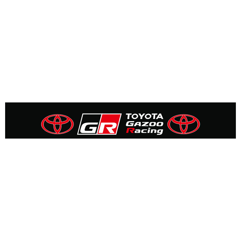 Car front windshield sticker modification Toyota GR GR sport GR racing ...
