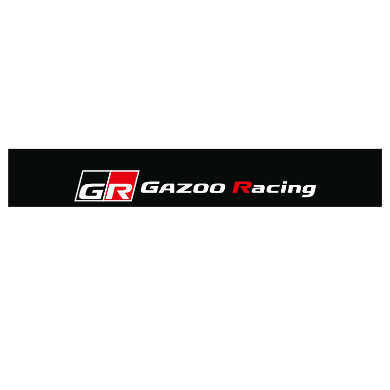 Car front windshield sticker modification Toyota GR GR sport GR racing ...