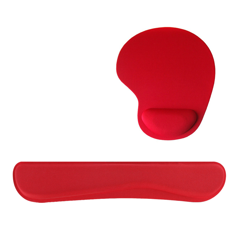 Wrist Rest Pad Keyboard pad Mousepad Ergonomic Support Pad Comfortable ...