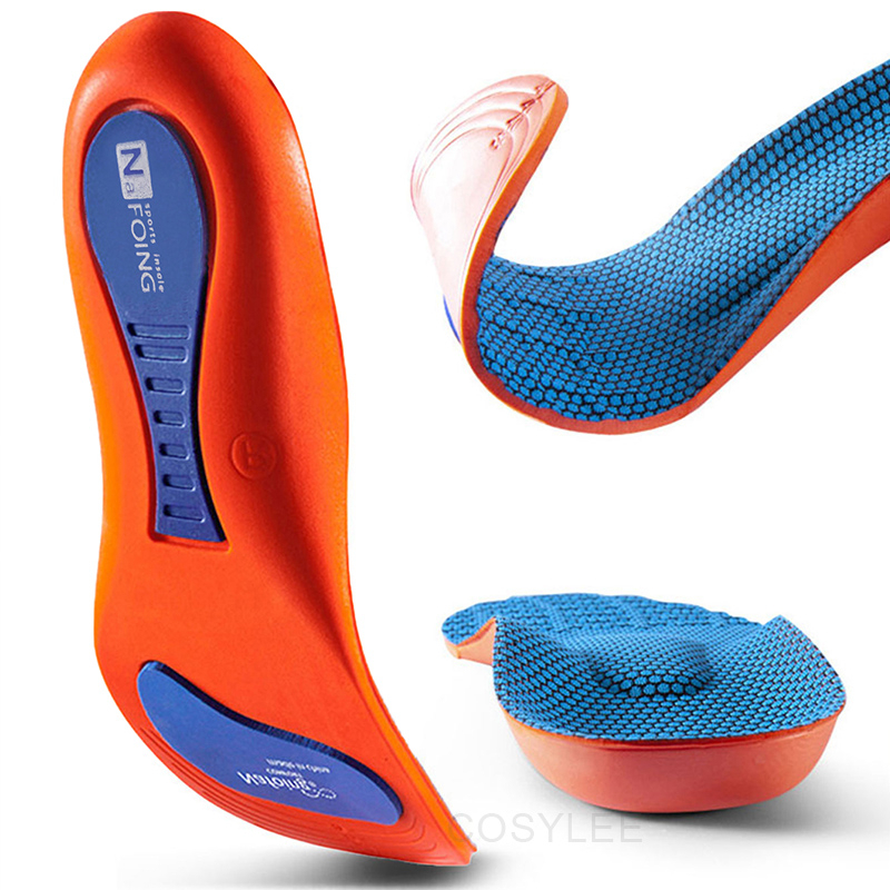 LUEASPY Orthotic Insole Arch Support Flatfoot Running Insoles for Shoes ...