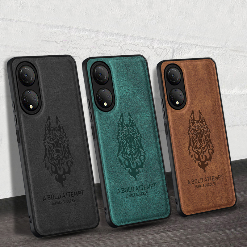 Lambskin Texture Leather Casing For Honor X7 Phone Case TPU Soft ...
