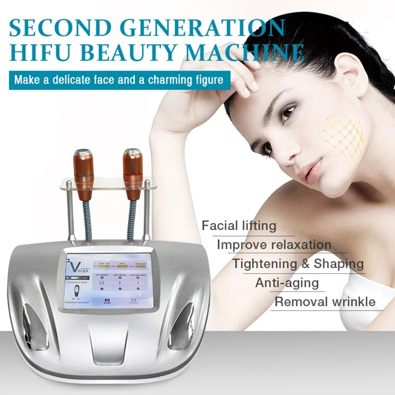 Hot Selling Portable V max face lifting Anti-wrinkle Hifu Machine With ...