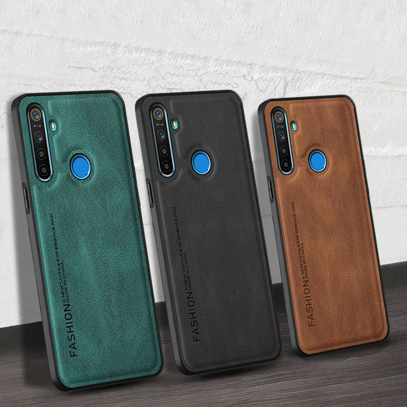 For Realme 5i 5 5s 6i Phone Case Luxury Leather Casing | Shopee Philippines