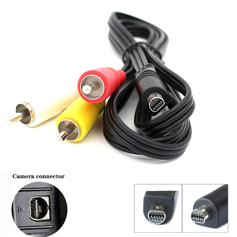 VMC-15FS 1.2m RCA to 10Pin for Sony Port A/V Adapter Cable camera data ...