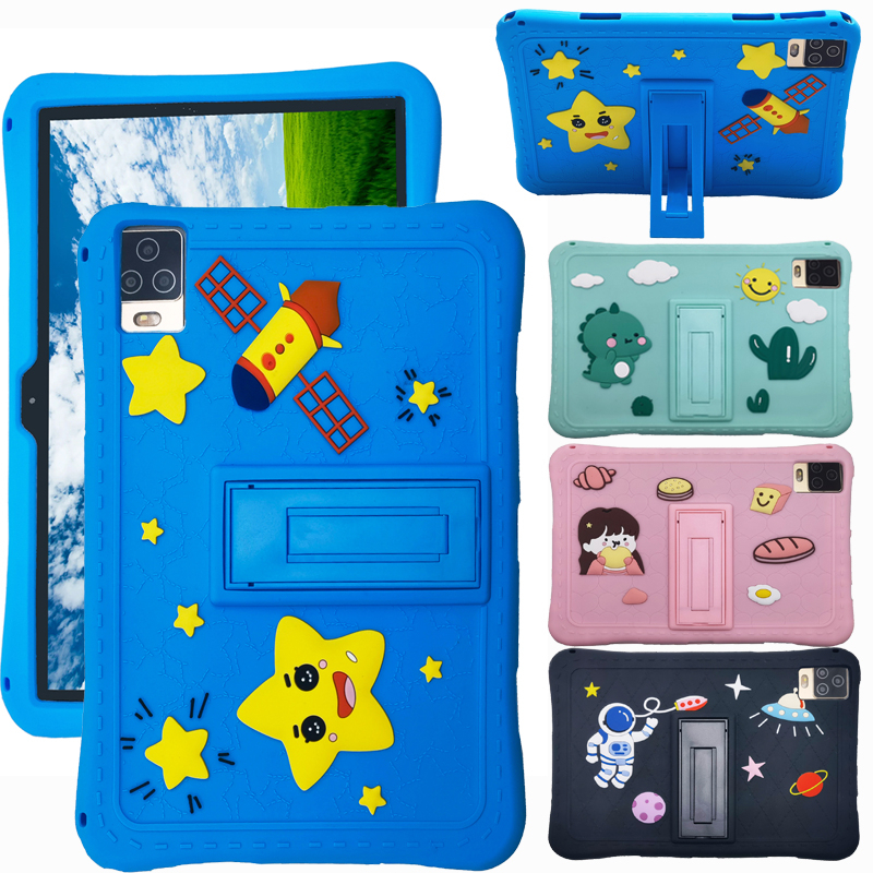Realme Pad Tablet P70 12 Inch Case Cartoon Shockproof Soft Silicone ...