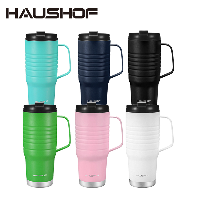 Workpro Haushof 24oz/710ml Travel Mug Stainless Double Wall Vacuum ...