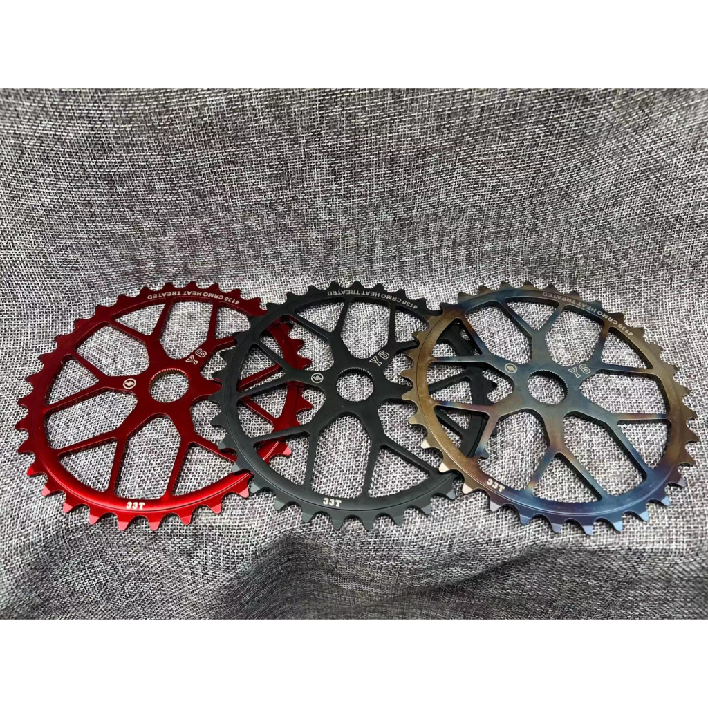 BB17 Spike bmx FGFS sprocket Y6 33T heat-treated 19mm 48splines crmo ...