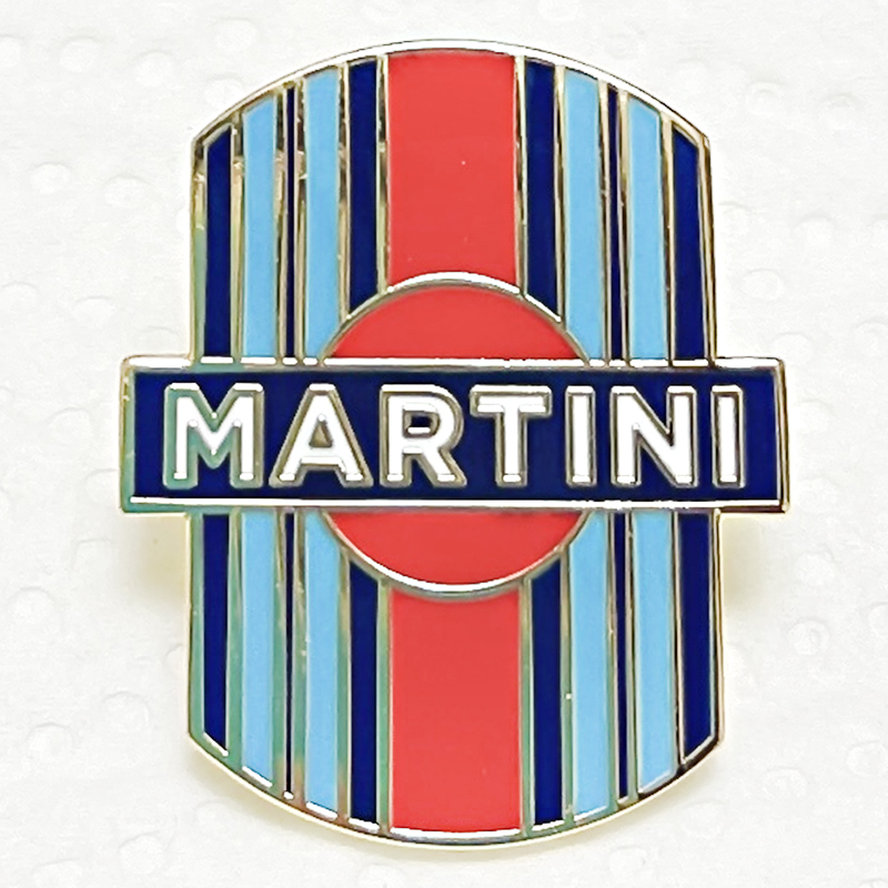 Martini enamel pin cocktail logo metal badge brooches Hat Jewelry ...