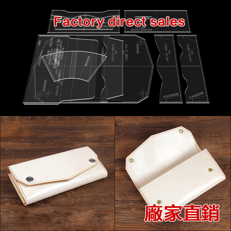 Diy Handmade Leather Goods Card Holder Access Control ID Holder Pattern ...