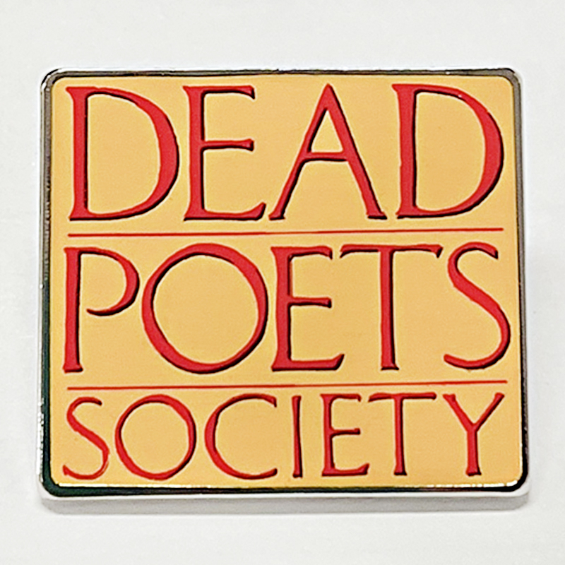 Dead Poets Society enamel pin American drama film metal badge vintage ...