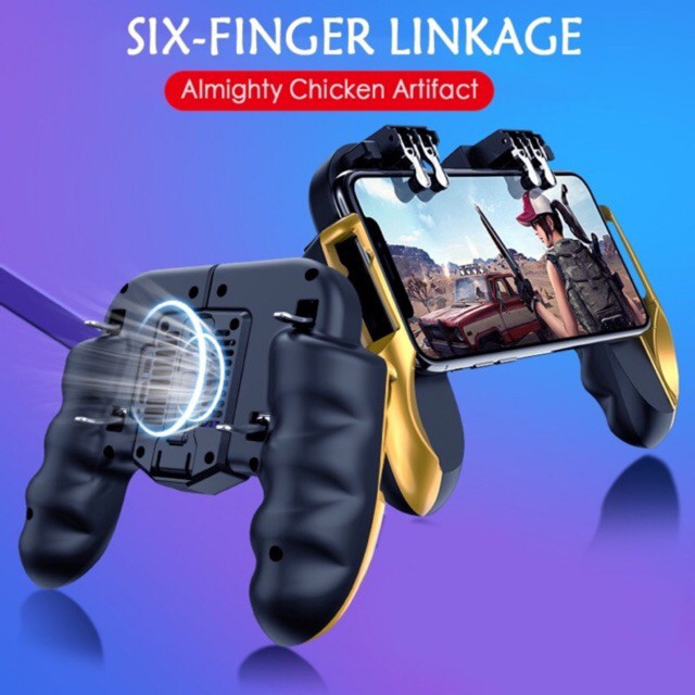 Gamepad Cooler Fan Trigger Controller Multifunctional Cooling Phone ...